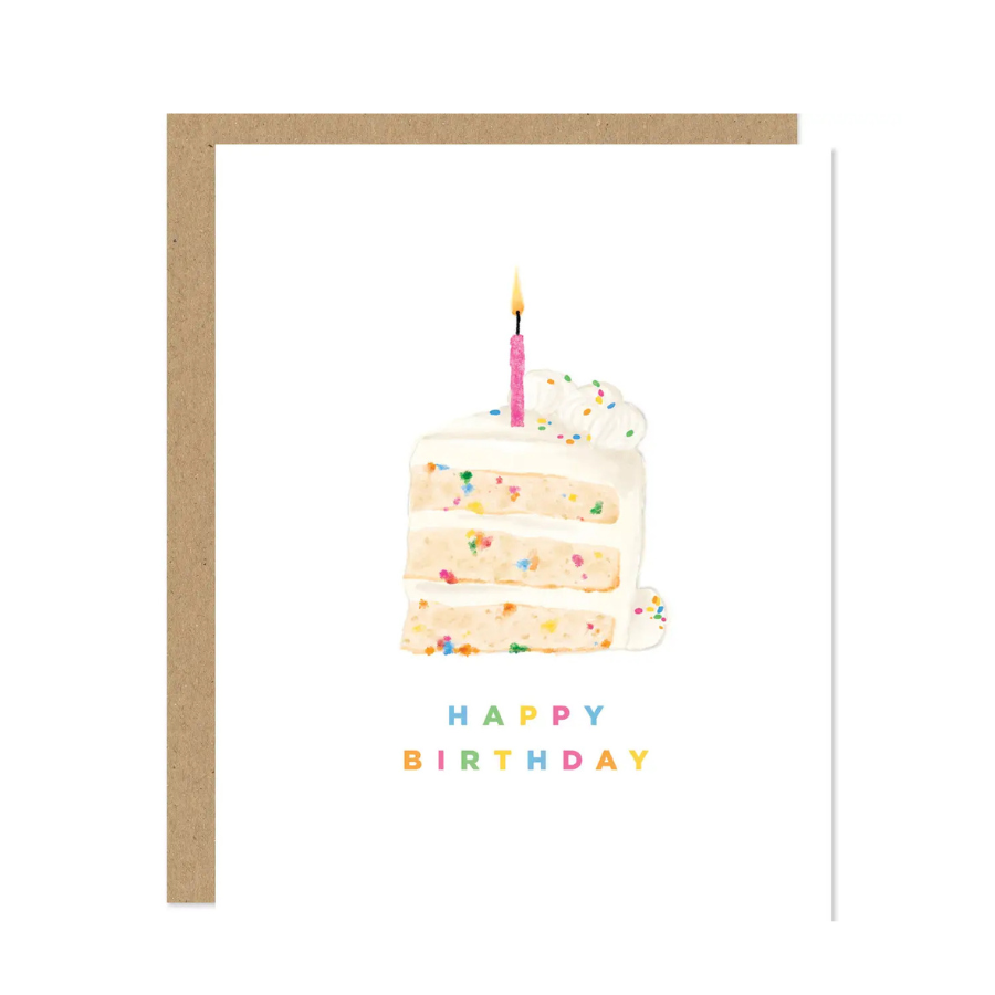 Happy Birthday Cake Card – Simply Placed