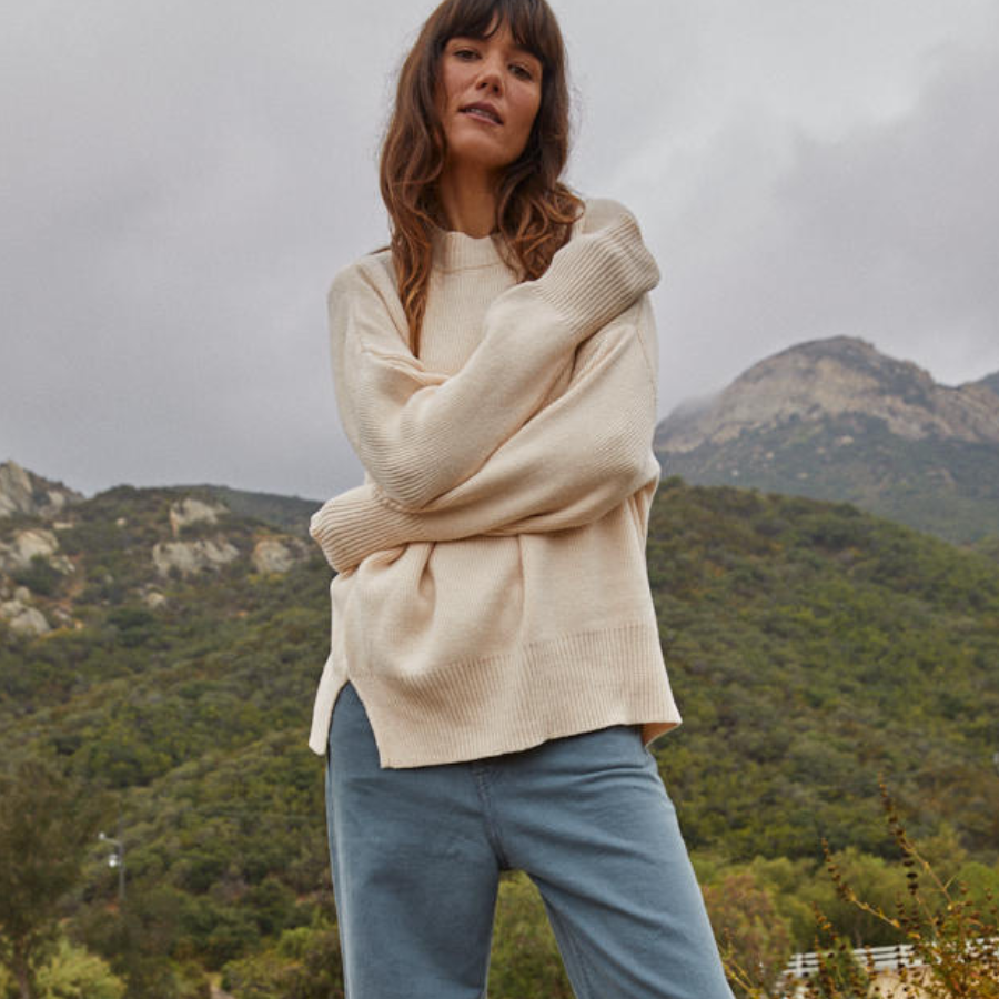 Riley Sweater | Natural – Simply Placed