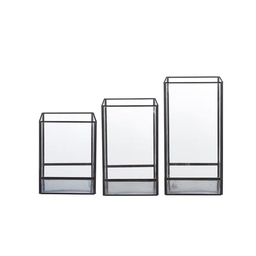 Black Metal Lanterns | 3 Sizes – Simply Placed