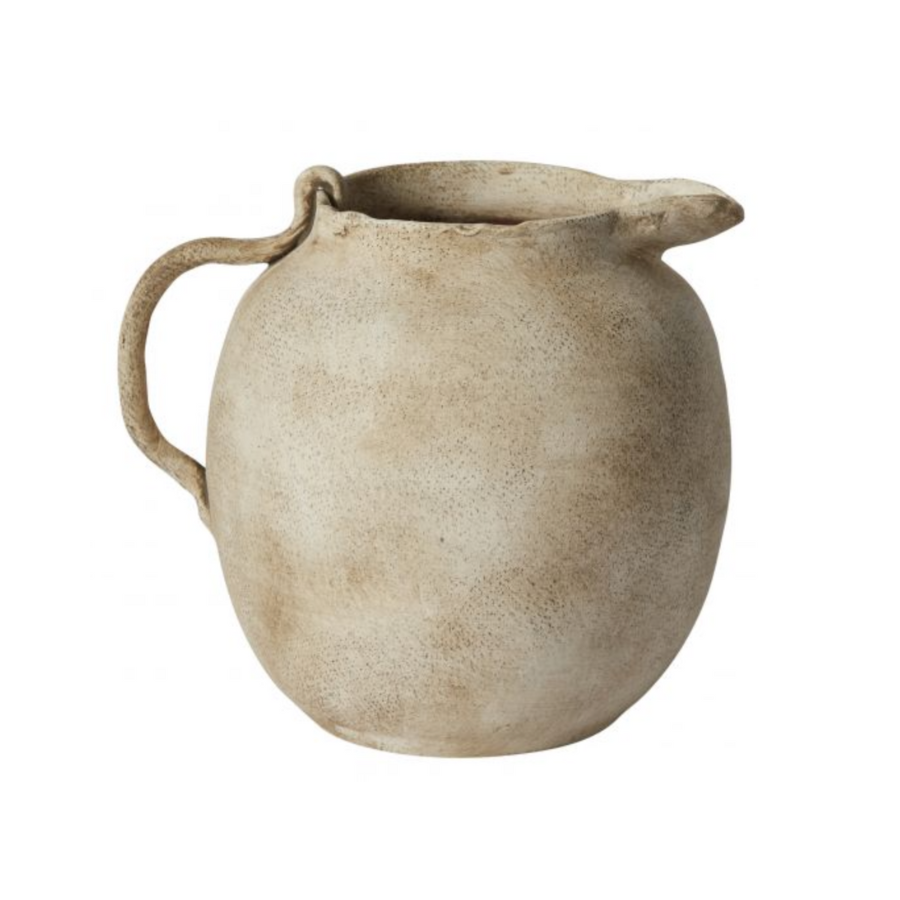 Tuscan Ceramic Pitcher – Simply Placed